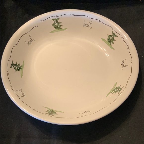 Pottery Barn | Dining | Pottery Barn Basil Design Ingredients Large ...